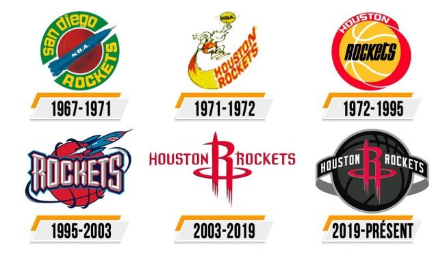 Houston Rockets Logo : histoire, signification de l'emblème