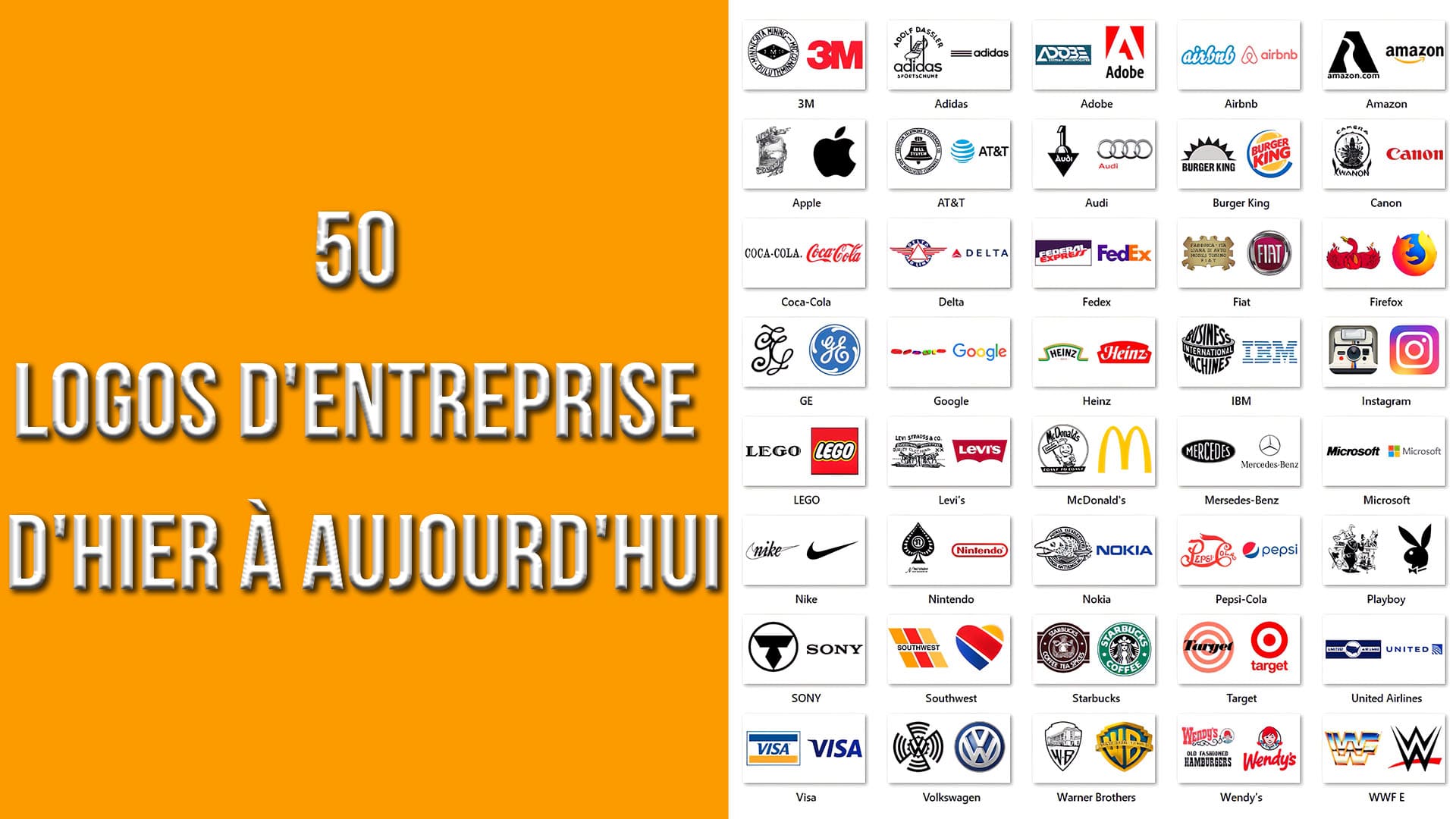 50 Logos D entreprise D hier Aujourd hui Histoire Signification De 50 Logos D entreprise D hier Aujourd hui Histoire Signification De